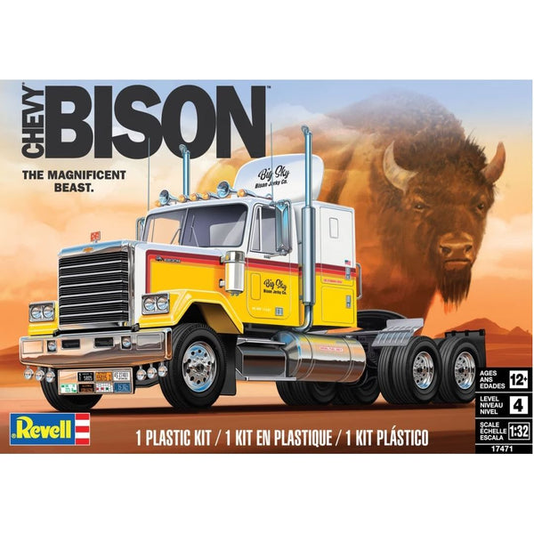 17471 Revell 1/32 1978 Chevy Bison Truck – Injection Models Now