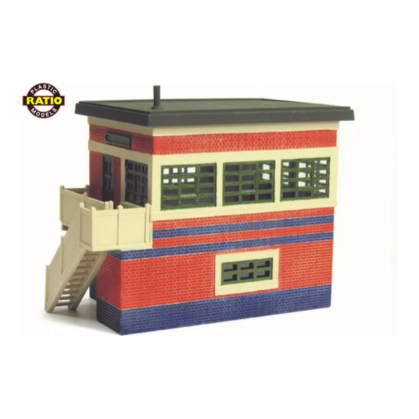 554 Ratio OO Scale ARP (Wartime) Signal Box – Injection Models Now