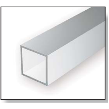 Square Tubing (Telescoping) 14” (35 cm) Length - Opaque White Polystyr ...