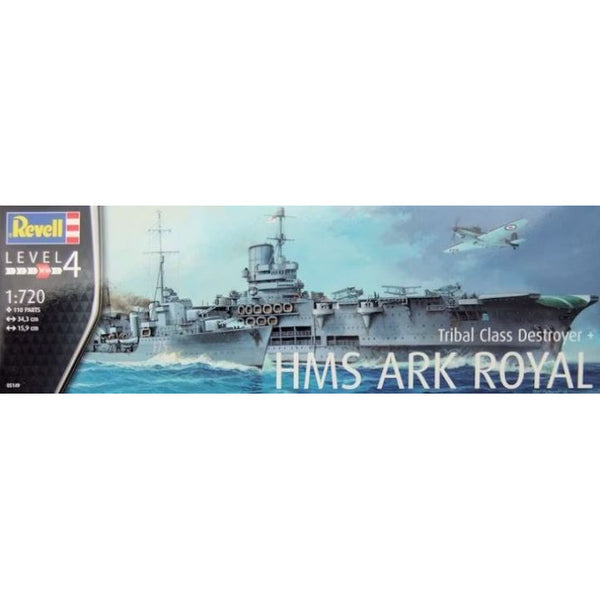 Revell 1/720 Hms Ark Royal & Tribal Class Destroyer 05149 – Injection ...