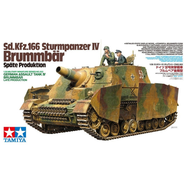 35353 Tamiya 1/35 Brummbaer Late Production – Injection Models Now