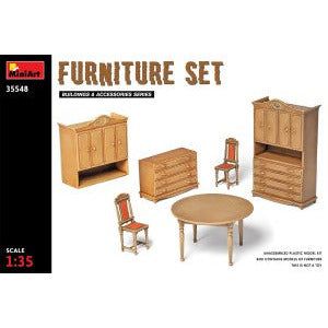35548 Miniart 1/35 Furniture Set – Injection Models Now