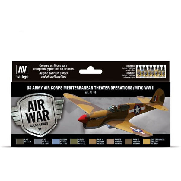 71183 Vallejo US Army Air Corps Mediterranean Theater Operations (MTO ...