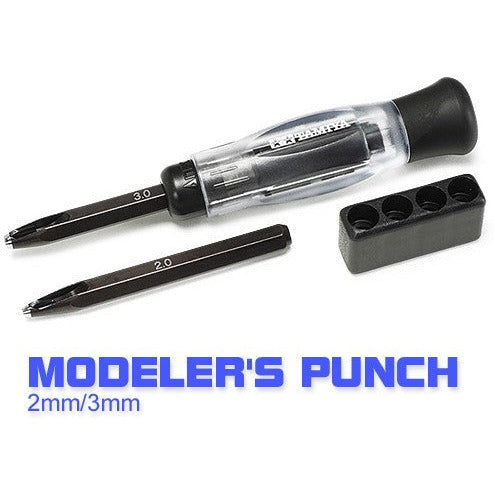 Tamiya Modellers Punch 2 & 3mm 74122 – Injection Models Now