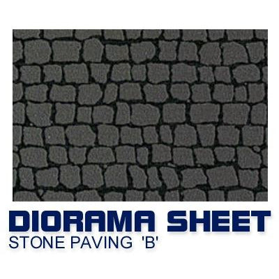 87166 Tamiya Diorama Sheet Stone Paving B – Injection Models Now